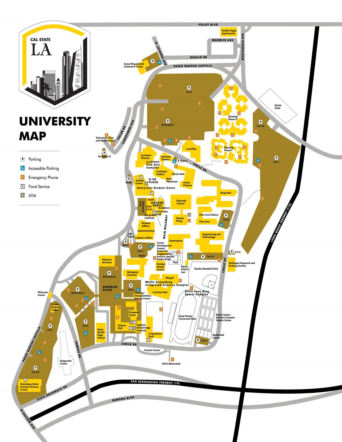 Cal State Map Of Campuses - Map